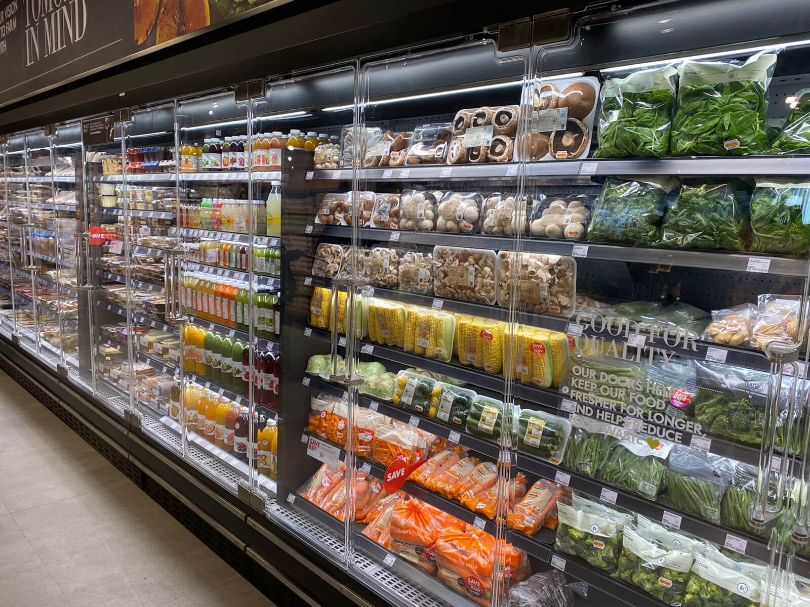 Supermarket Display Cabinets